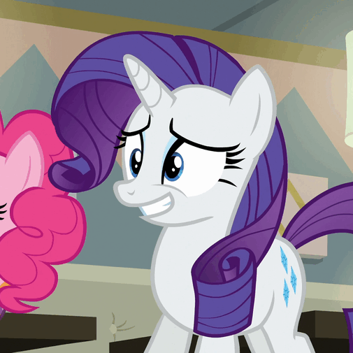 #1186189 - safe, screencap, pinkie pie, rarity, pony, spice up your ...