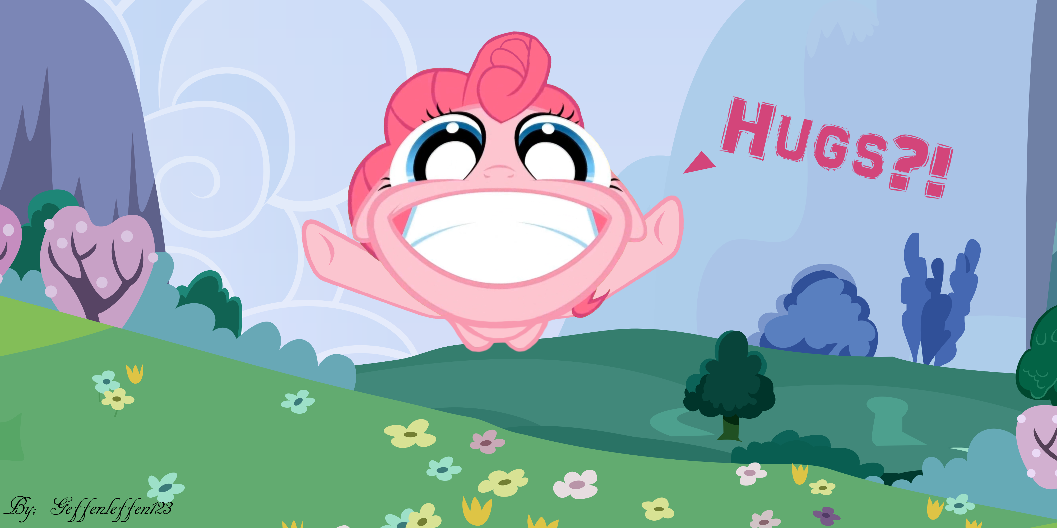 #1198394 - safe, artist:geffenleffens, pinkie pie, earth pony, pony ...