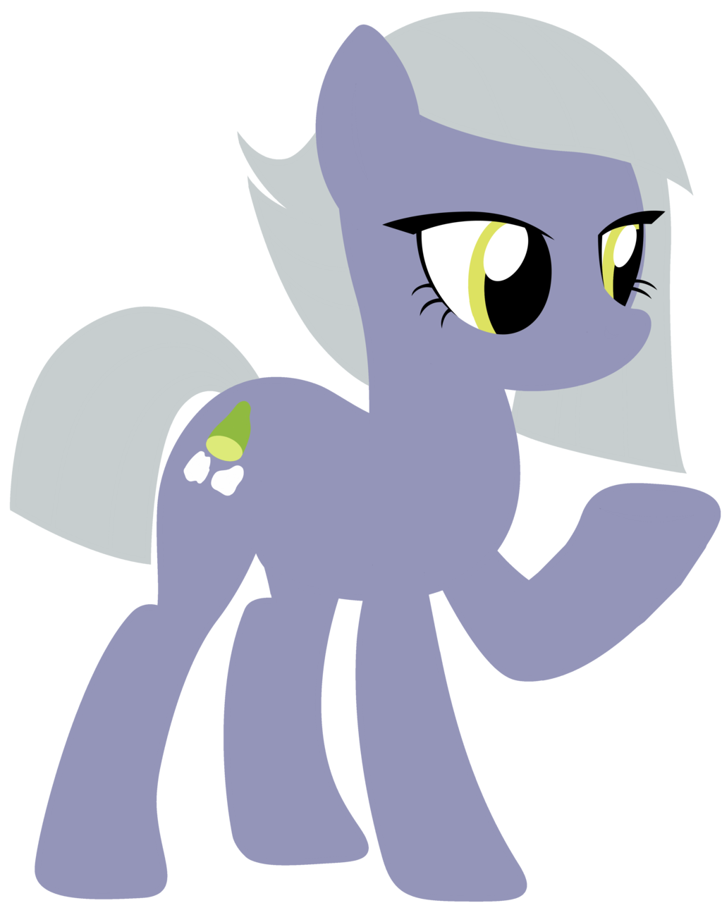 #1223579 - safe, artist:blah23z, limestone pie, female, simple, solo ...