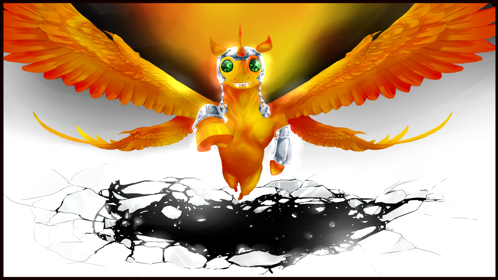 #1237770 - semi-grimdark, artist:cuttledreams, applejack, alicorn, pony ...