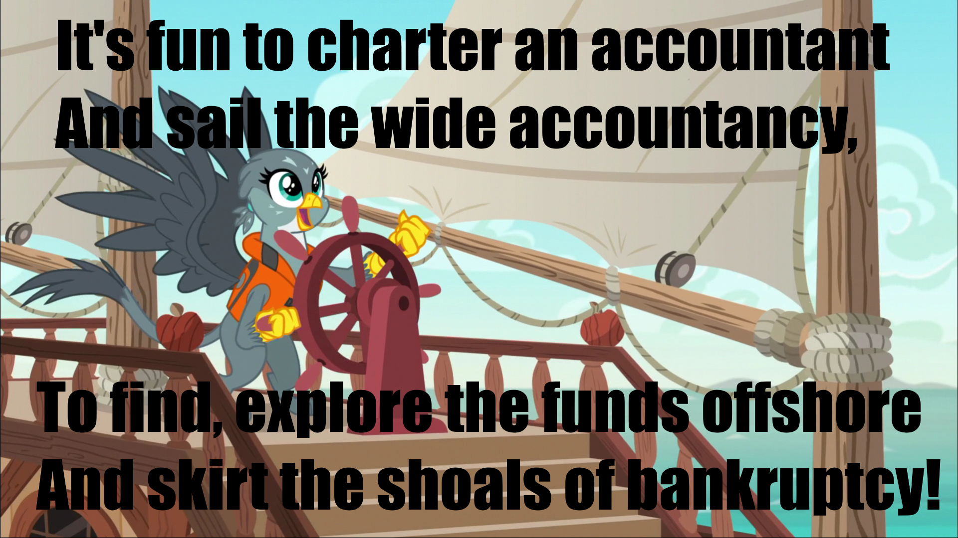 #1250253 - safe, edit, edited screencap, screencap, gabby, griffon, the ...