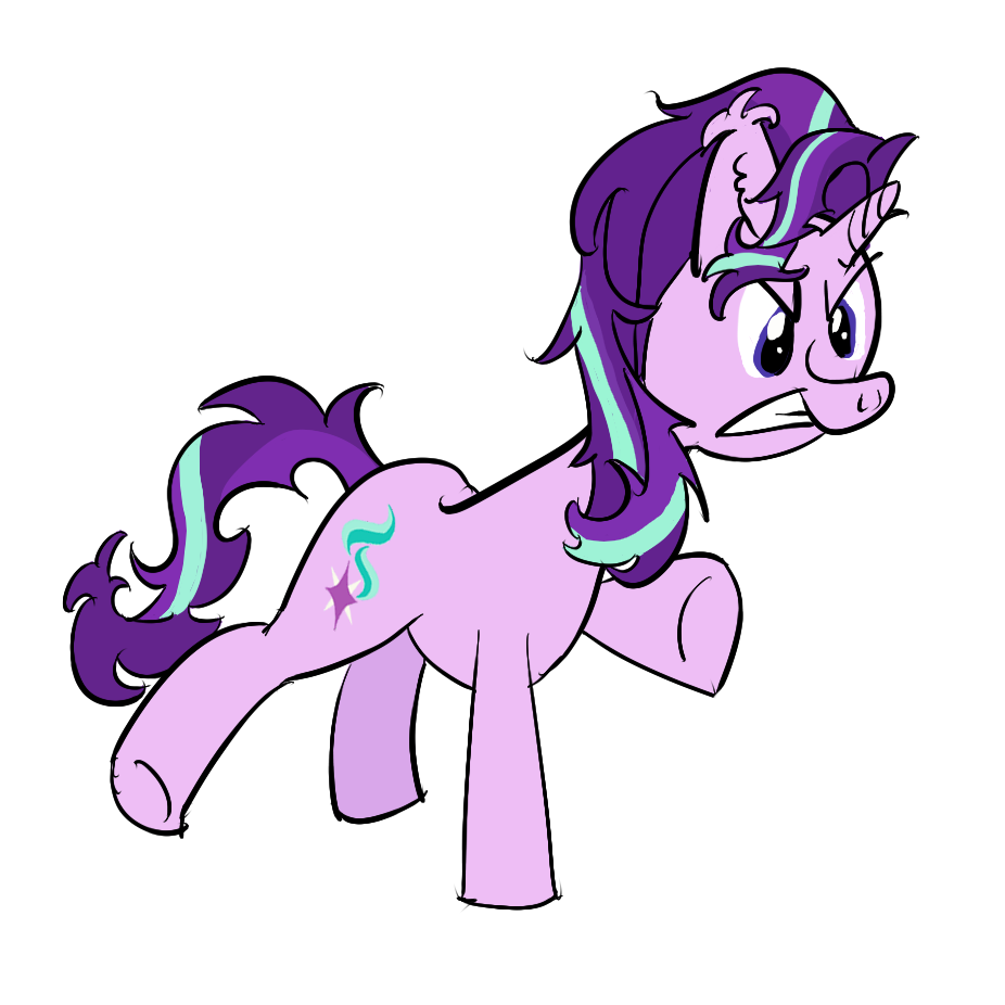 #1239662 - safe, artist:roguelament, starlight glimmer, female, messy ...