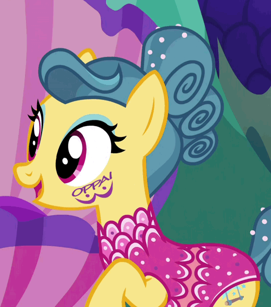 #1255066 - safe, artist:snowy fox, edit, edited screencap, screencap ...