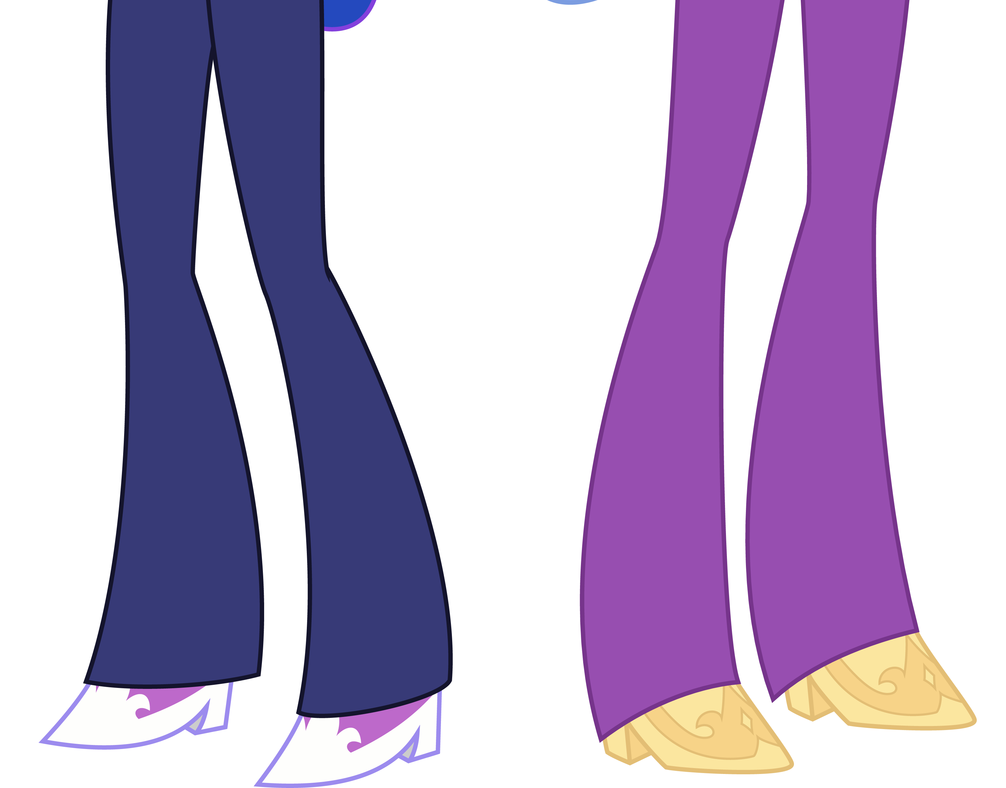 #1255916 - artist:teentitansfan201, equestria girls, high heels, legs ...