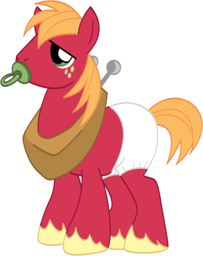 #1245438 - safe, artist:fluffilyferret, big macintosh, earth pony, pony ...