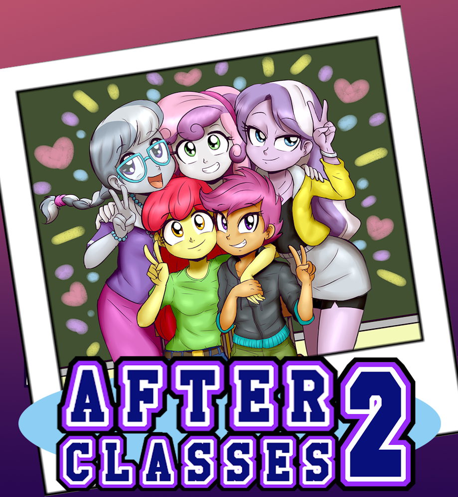 #1341894 - safe, artist:anibaruthecat, apple bloom, diamond tiara ...