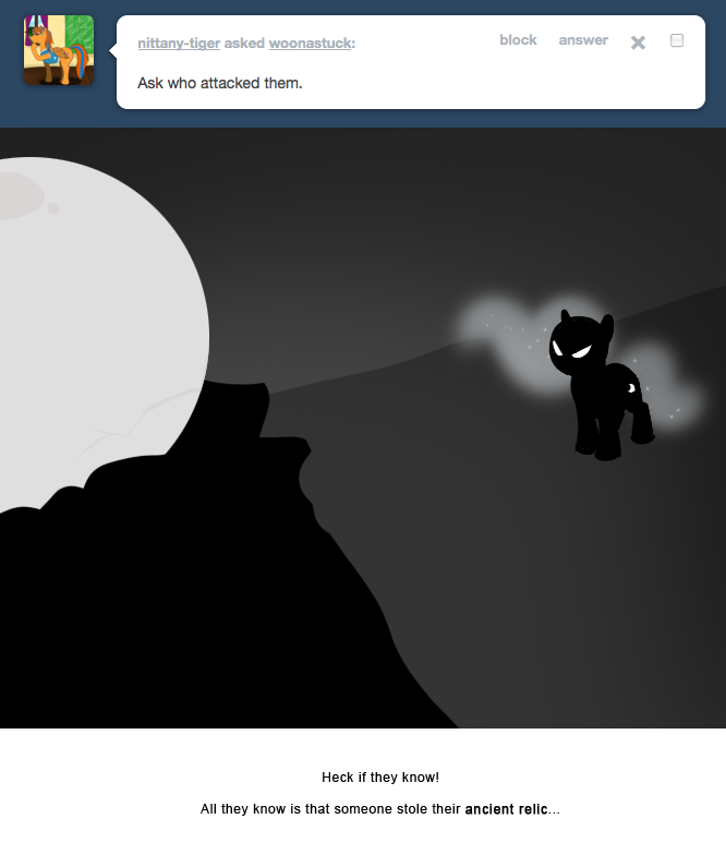 #1348292 - safe, artist:egophiliac, nightmare moon, pony, moonstuck ...