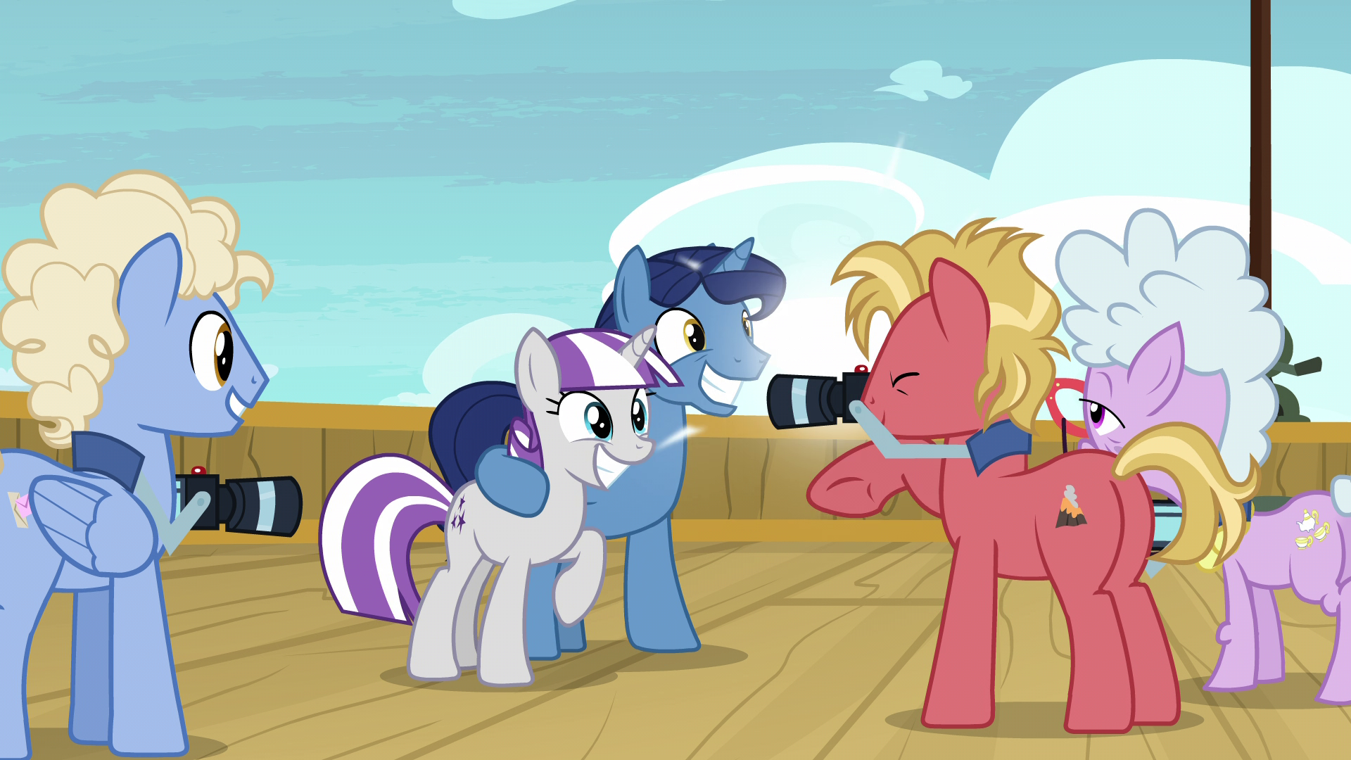 #1564306 - safe, screencap, chain letter (g4), chelsea porcelain, night ...