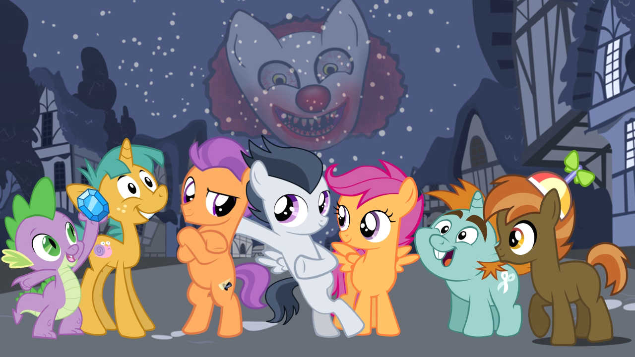 #1568607 - artist needed, semi-grimdark, button mash, rumble, scootaloo ...