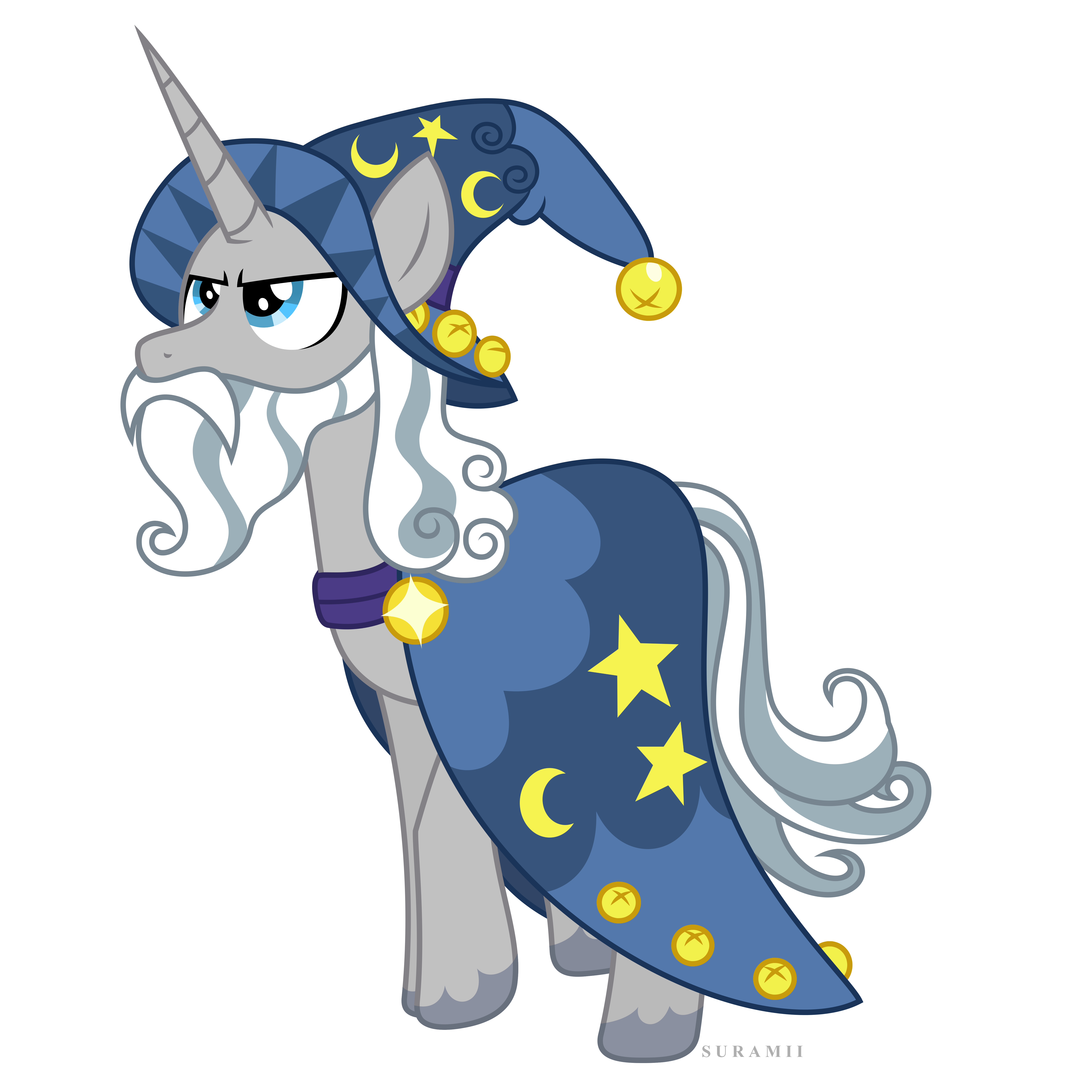 #1573040 - safe, artist:suramii, star swirl the bearded, pony, unicorn ...