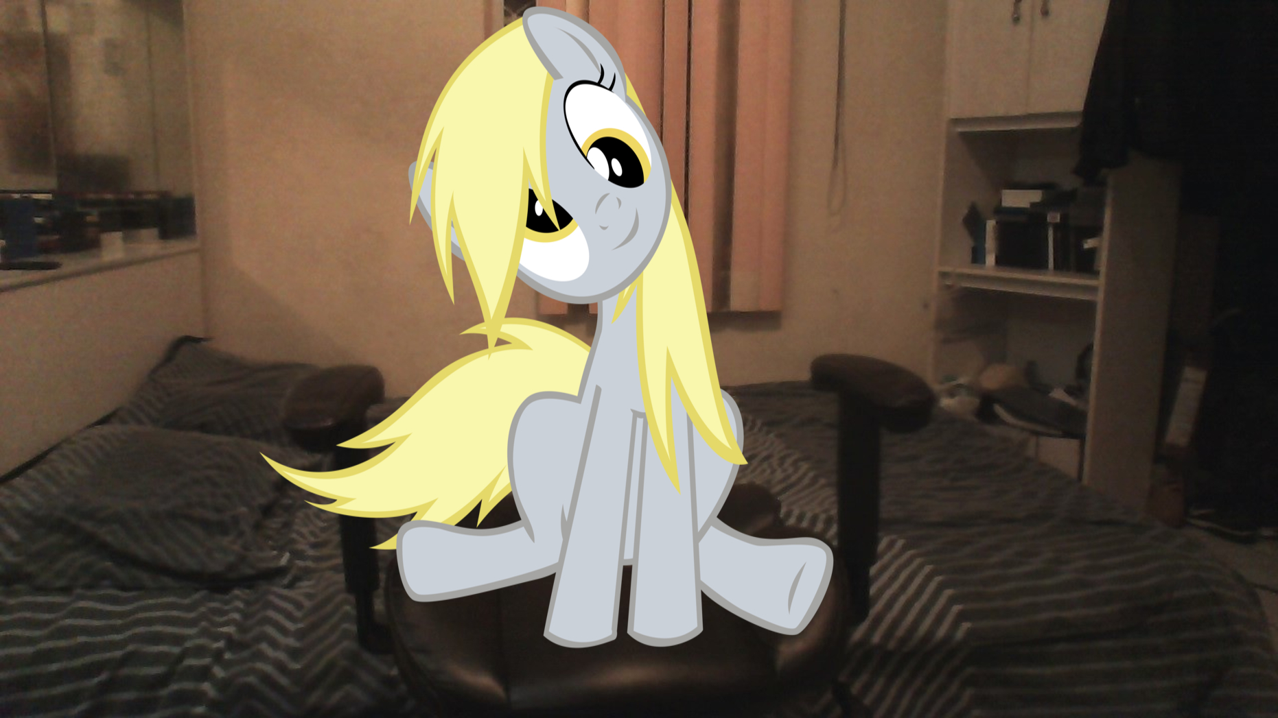 #1573187 - safe, derpy hooves, irl, photo, ponies in real life - Derpibooru