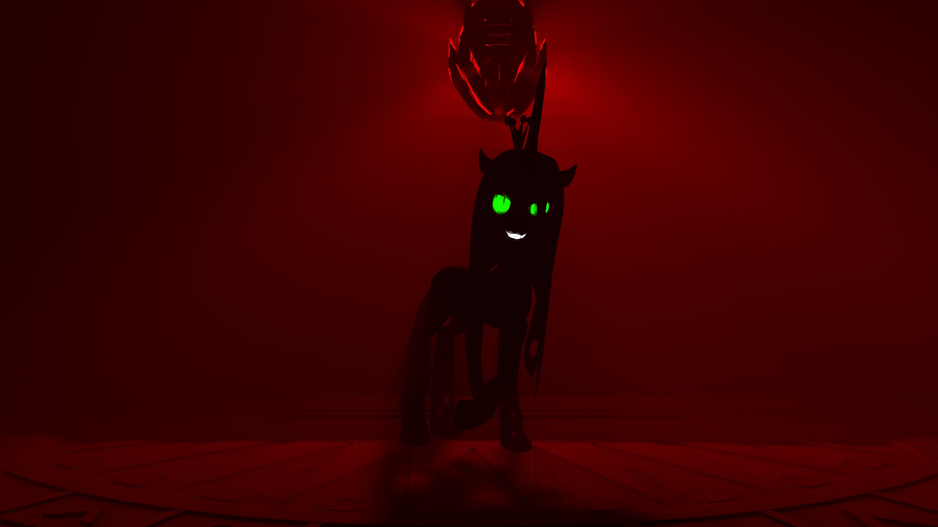 #1551187 - safe, artist:makutazuul, queen chrysalis, changeling ...