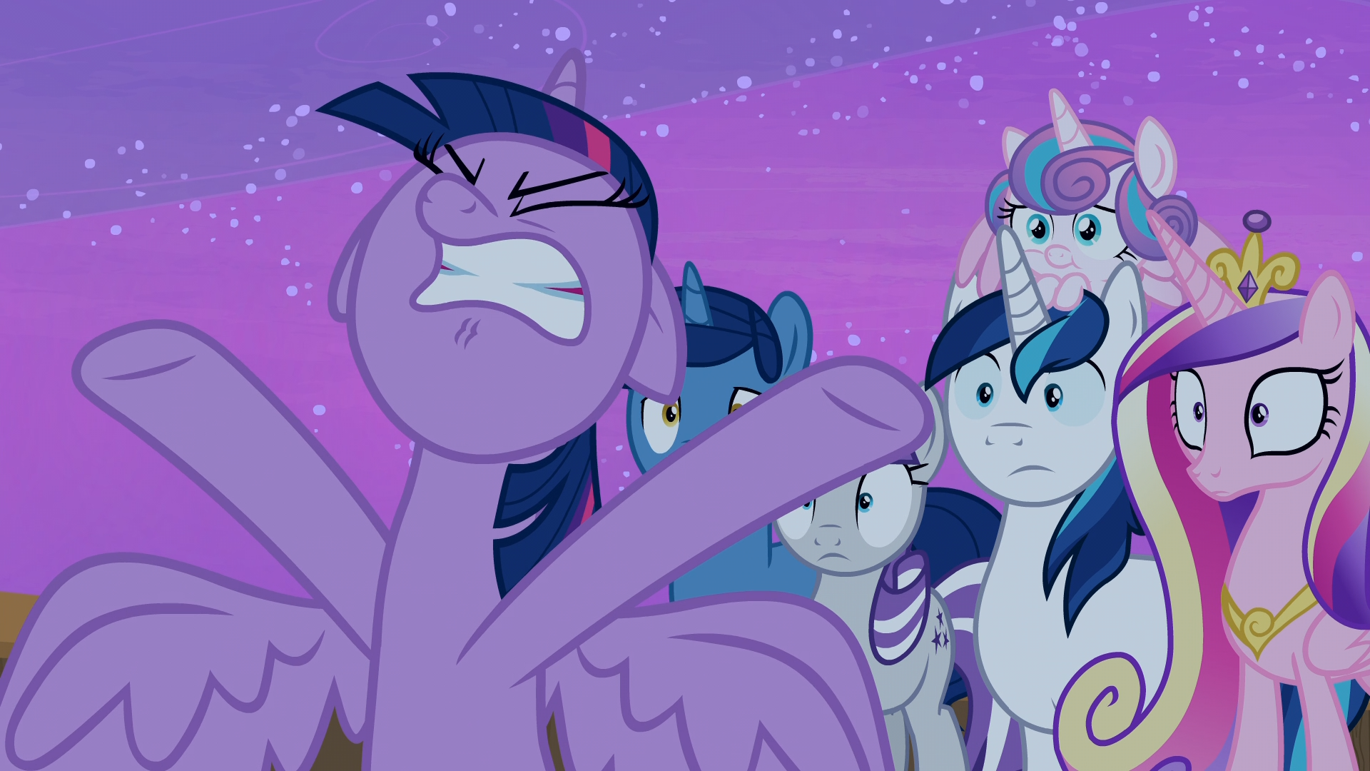 #1554418 - safe, screencap, night light, princess cadance, princess ...
