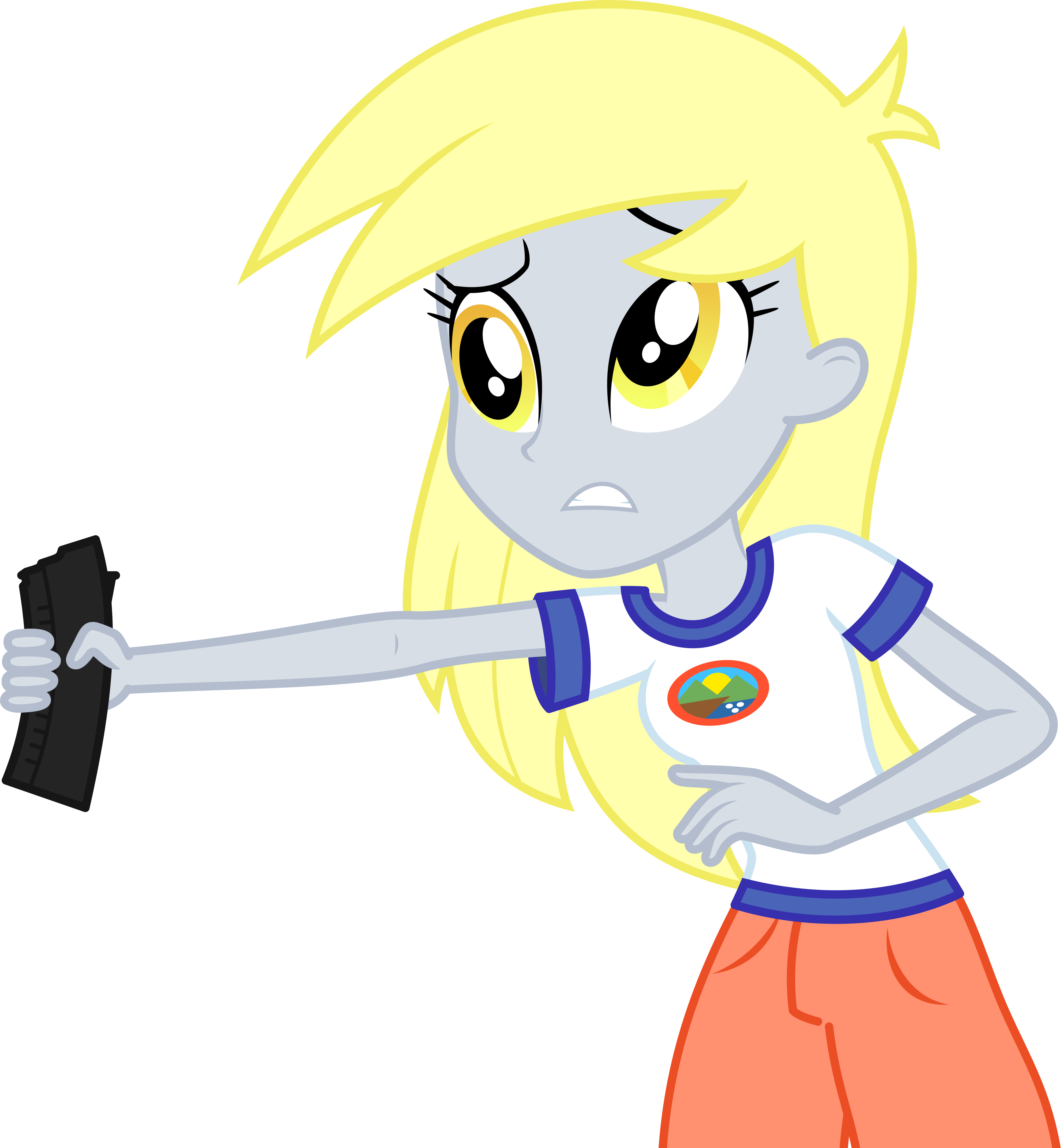 #1555410 - artist:diegator007, clothes, derpy hooves, equestria girls ...