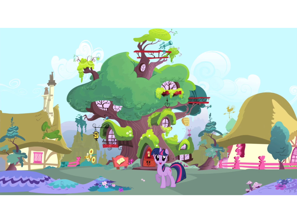 #1556395 - safe, twilight sparkle, unicorn, female, golden oaks library ...