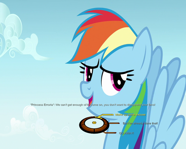 #1585856 - safe, rainbow dash, fame and misfortune, season 7, choice ...