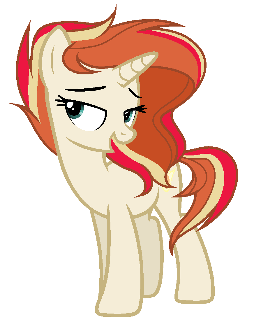 #1596918 - safe, artist:fluffy-mlp, oc, oc only, oc:fireflare burst ...