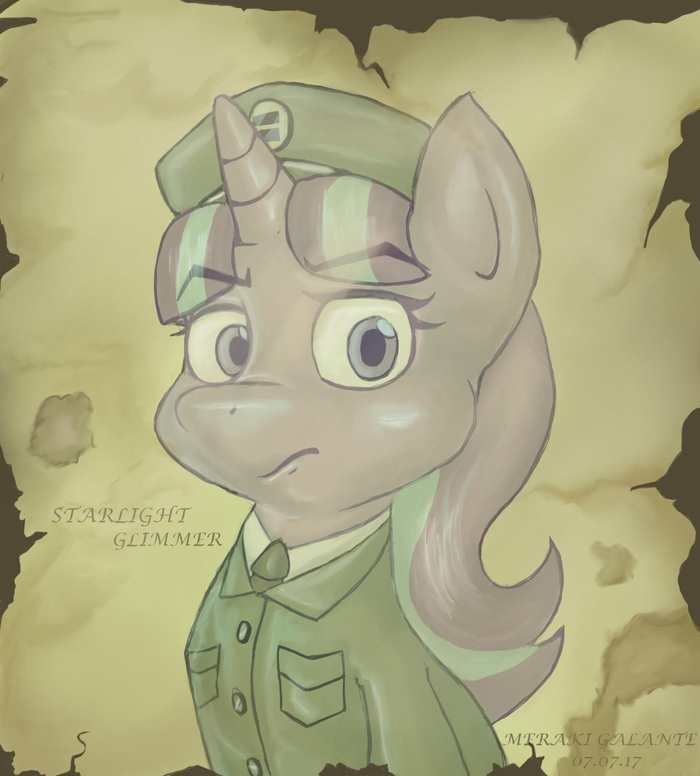 #1597468 - safe, artist:merakigalante, starlight glimmer, pony, unicorn ...