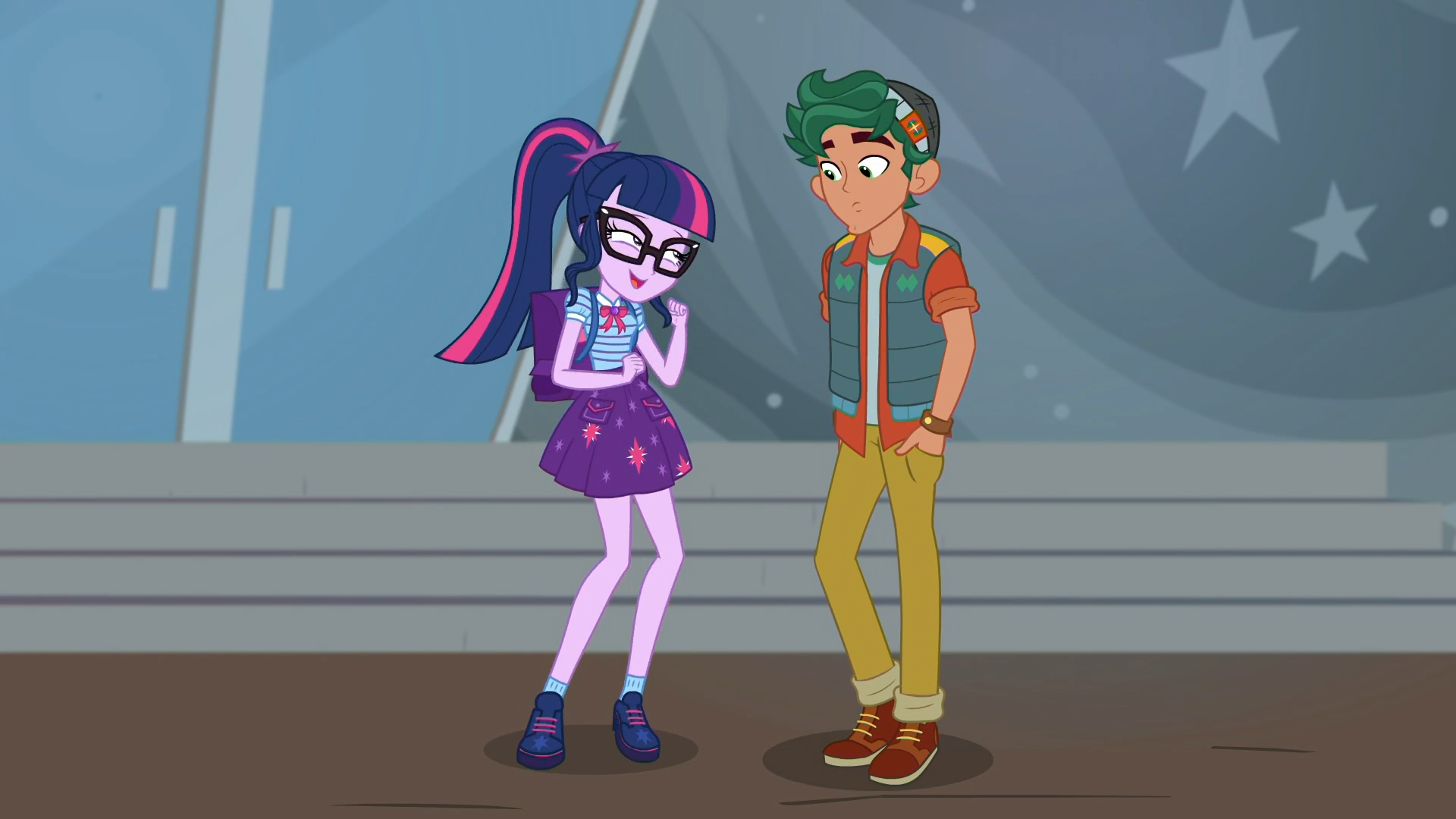 #1578617 - safe, screencap, sci-twi, timber spruce, twilight sparkle ...