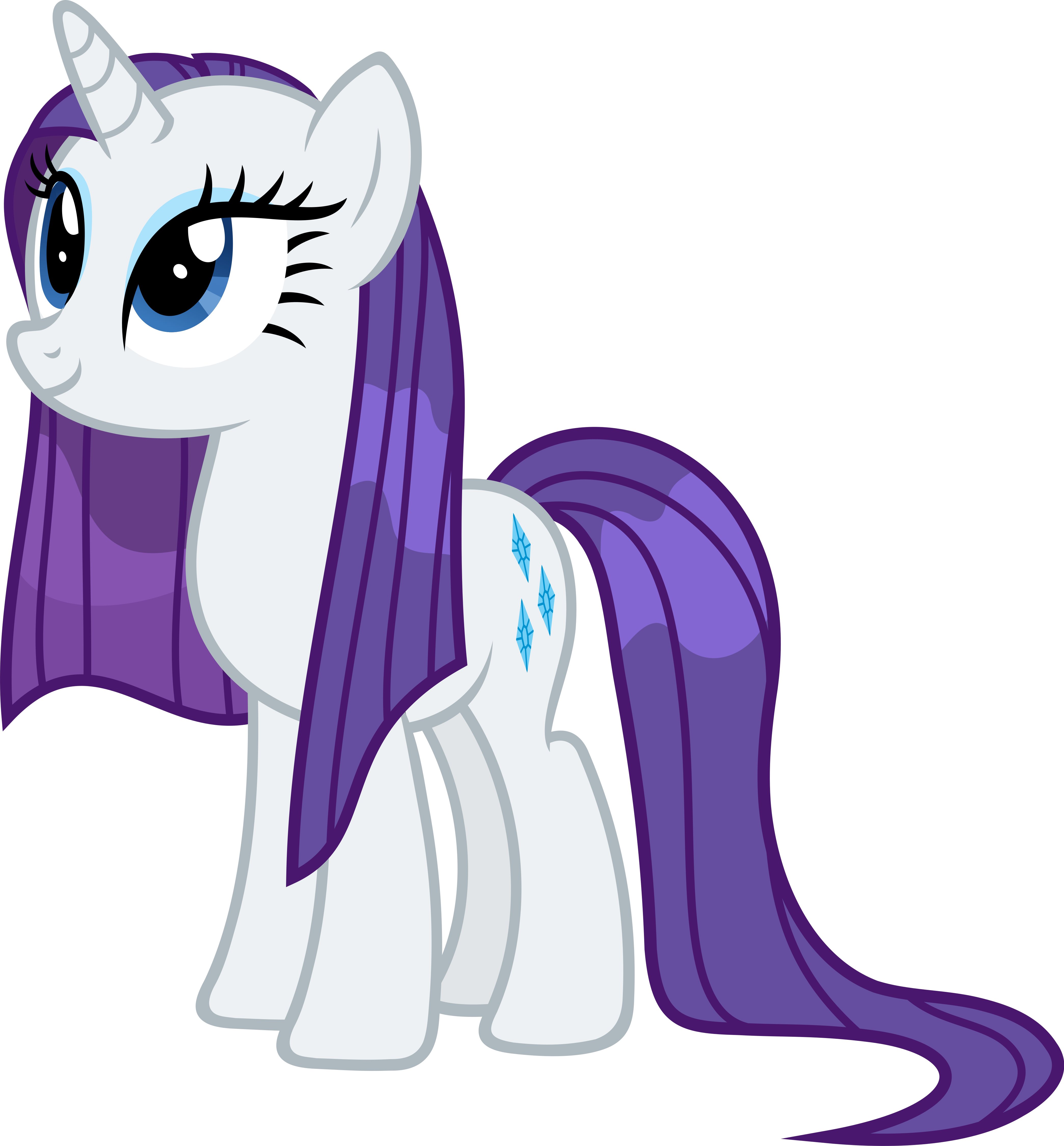 #1609513 - safe, artist:slb94, rarity, absurd resolution, vector, wet ...
