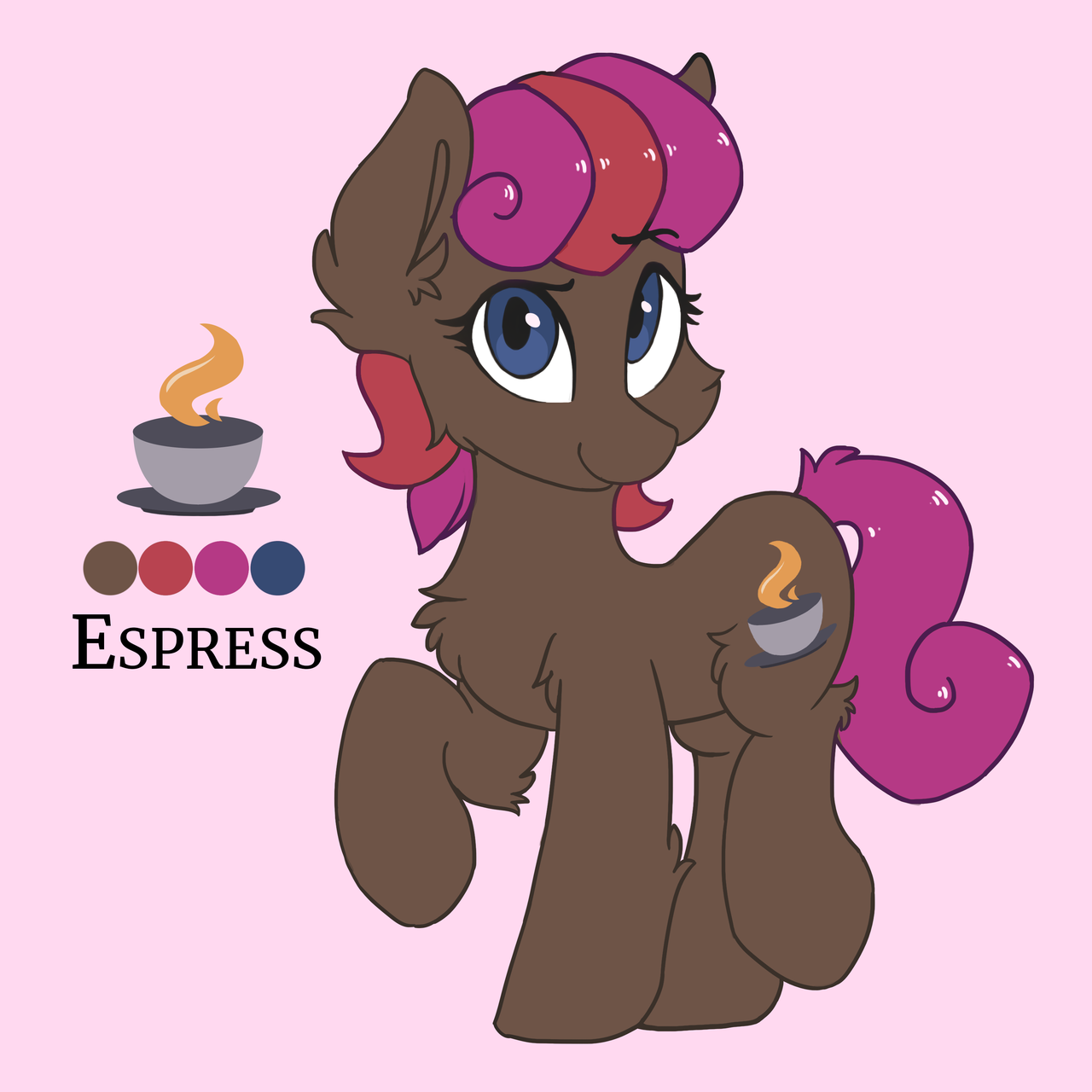 #1611290 - safe, artist:saxopi, oc, oc only, oc:espress, earth pony ...