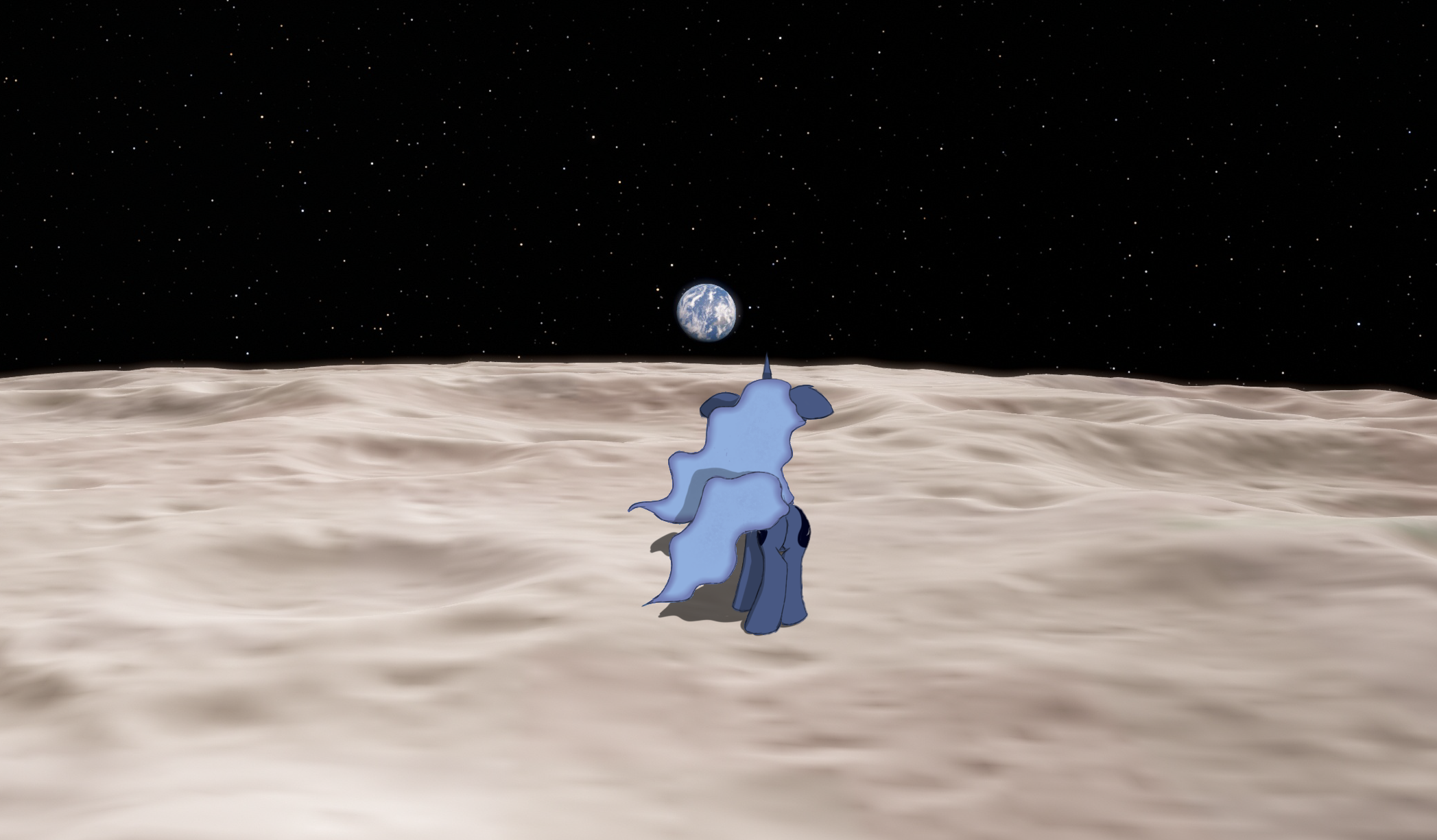 #1599012 - safe, artist:pzkratzer, princess luna, alicorn, pony, g4 ...