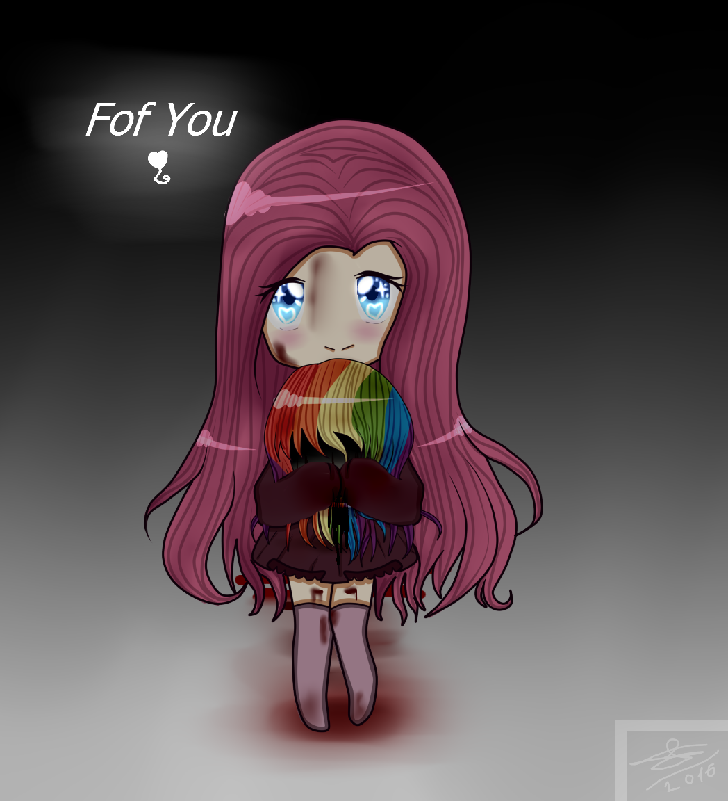 #1355122 - semi-grimdark, artist:whitedeorange12, pinkie pie, rainbow ...
