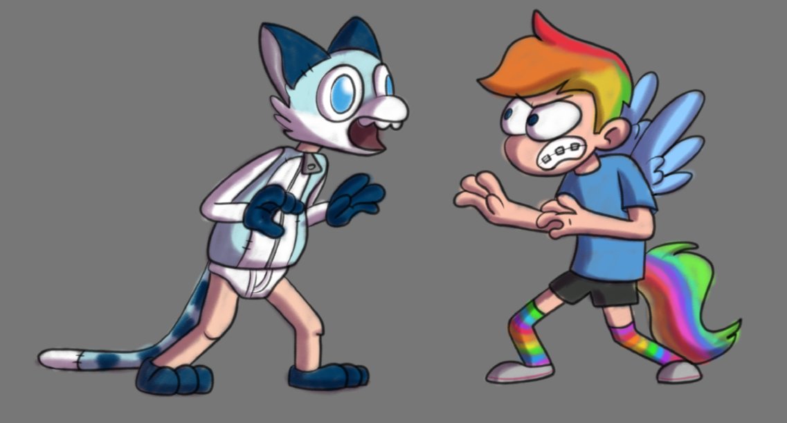 #1355442 - safe, artist:piemations, oc, oc only, human, briefs, brony ...