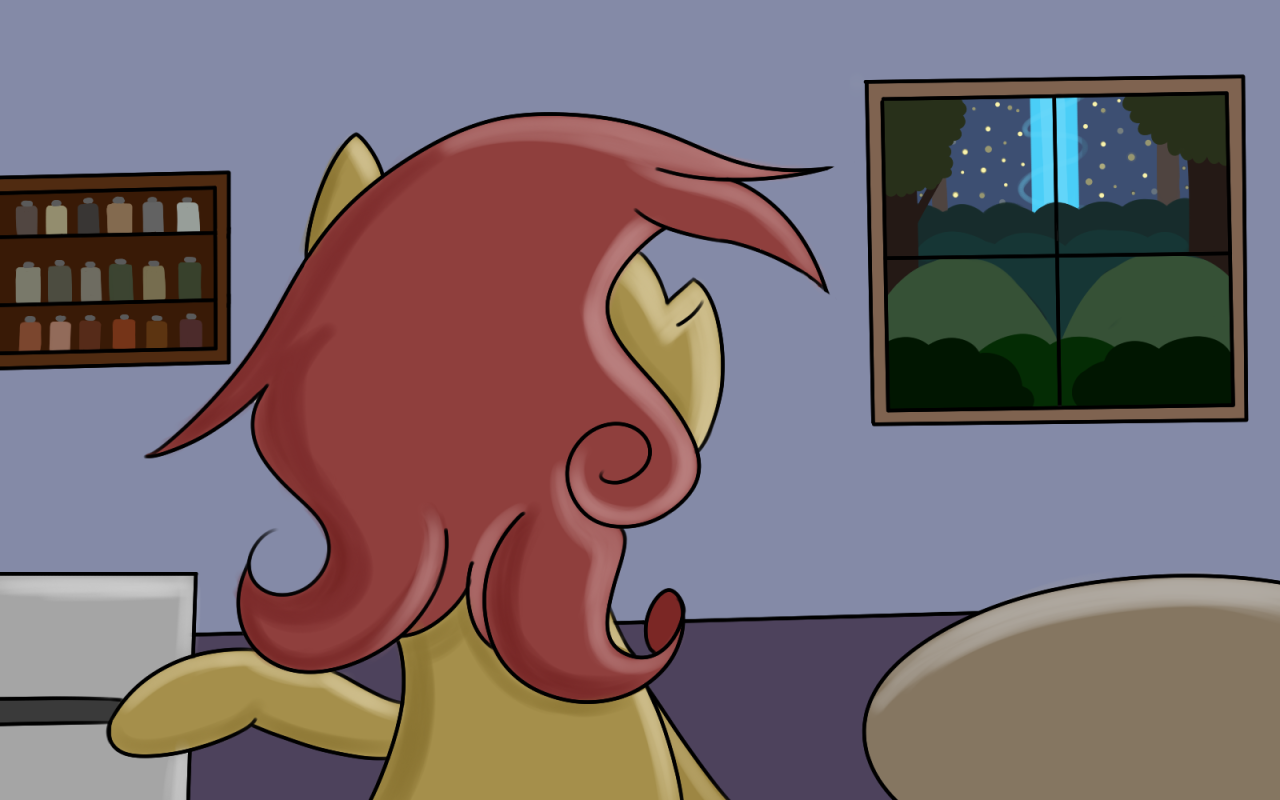 #1357345 - safe, artist:hummingway, oc, oc only, oc:pan pare, pony, ask ...