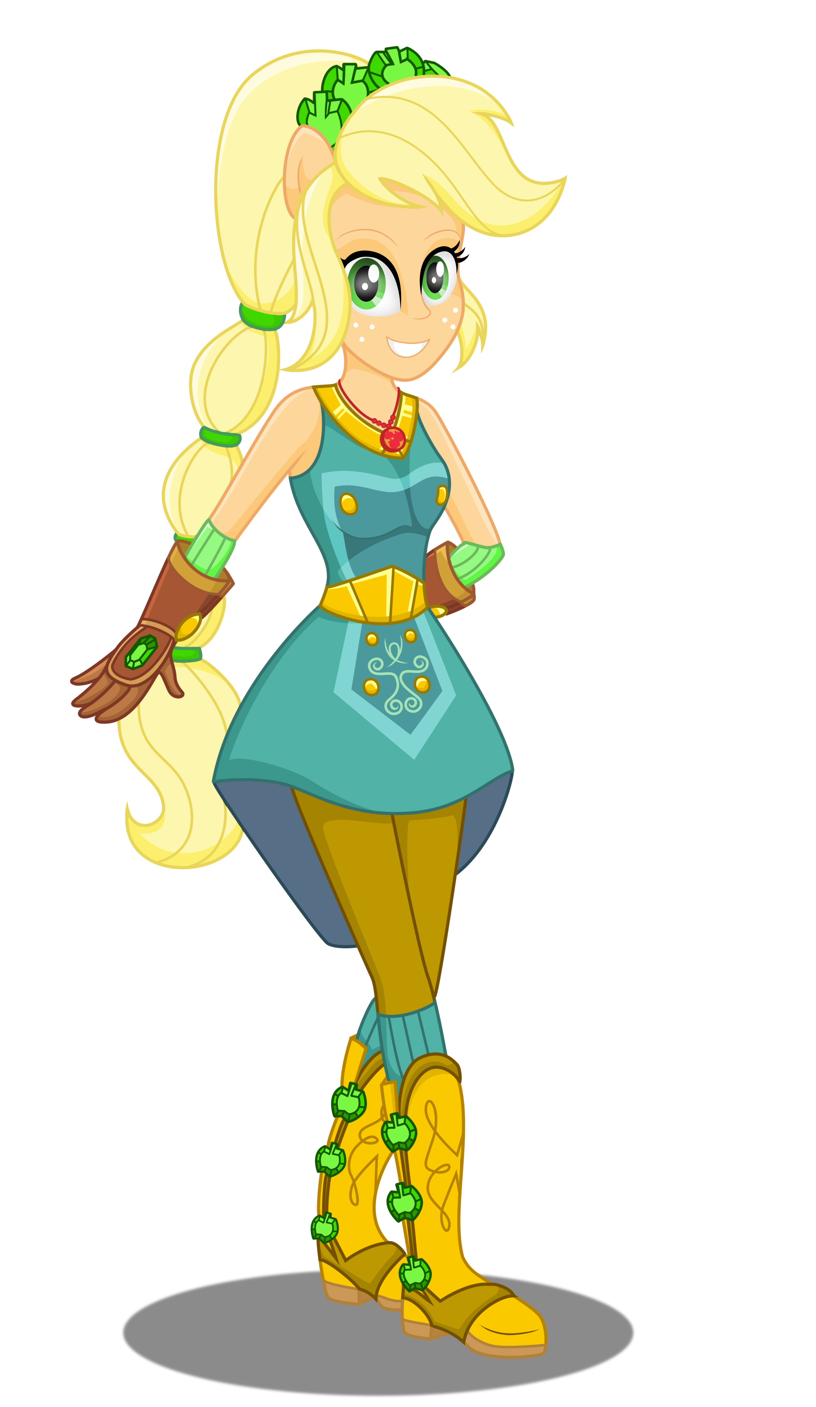 #1392844 - safe, artist:deannaphantom13, applejack, equestria girls ...