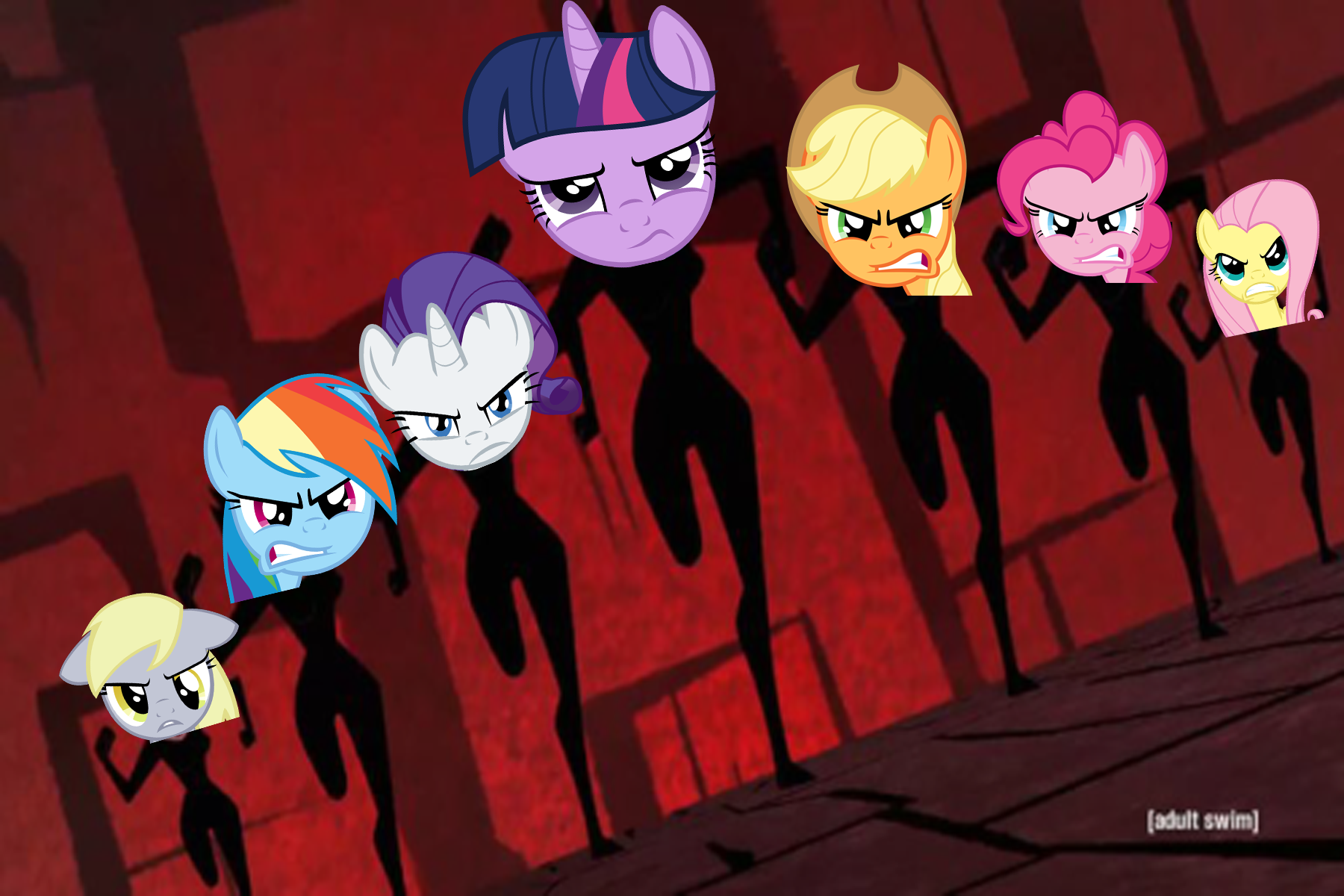 #1398164 - safe, applejack, derpy hooves, fluttershy, pinkie pie ...