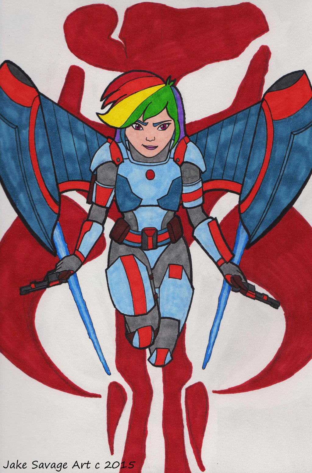 #1377904 - safe, artist:fires-storm, rainbow dash, human, crossover ...