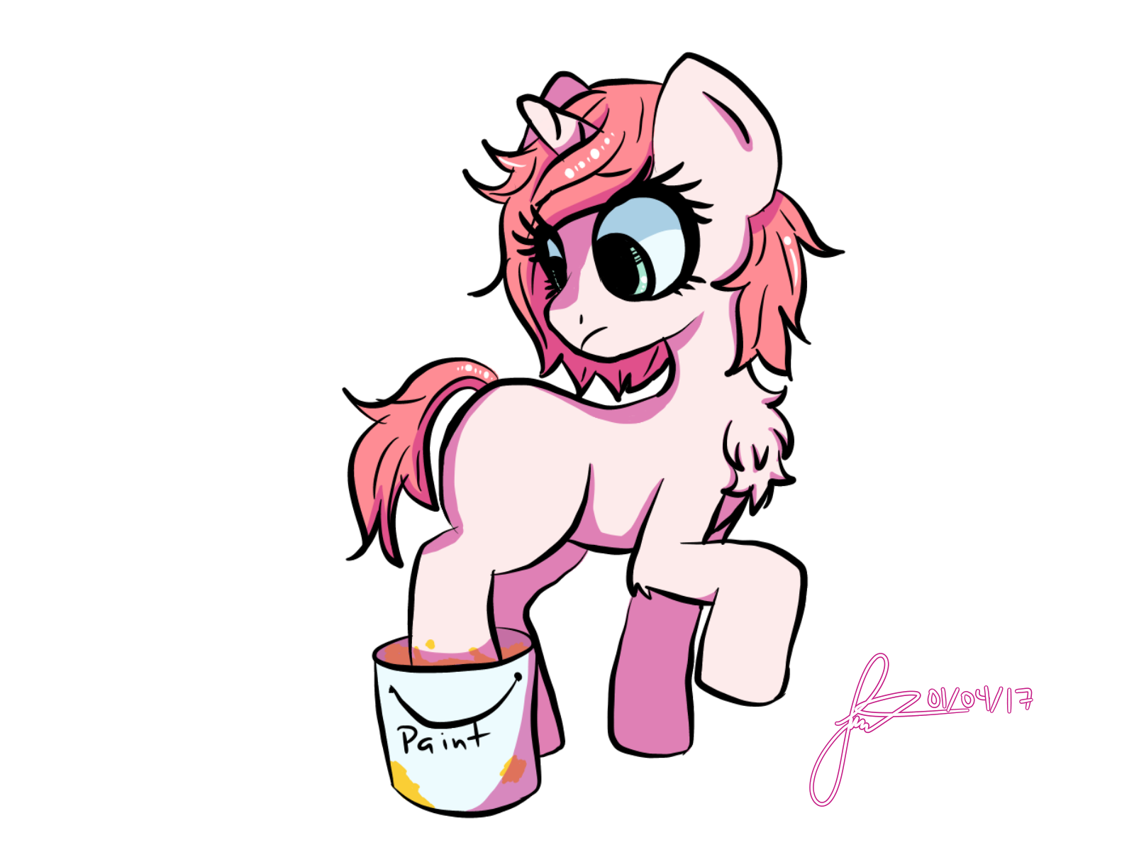 #1401966 - safe, oc, oc only, oc:strawberry milkshake, pony, unicorn ...