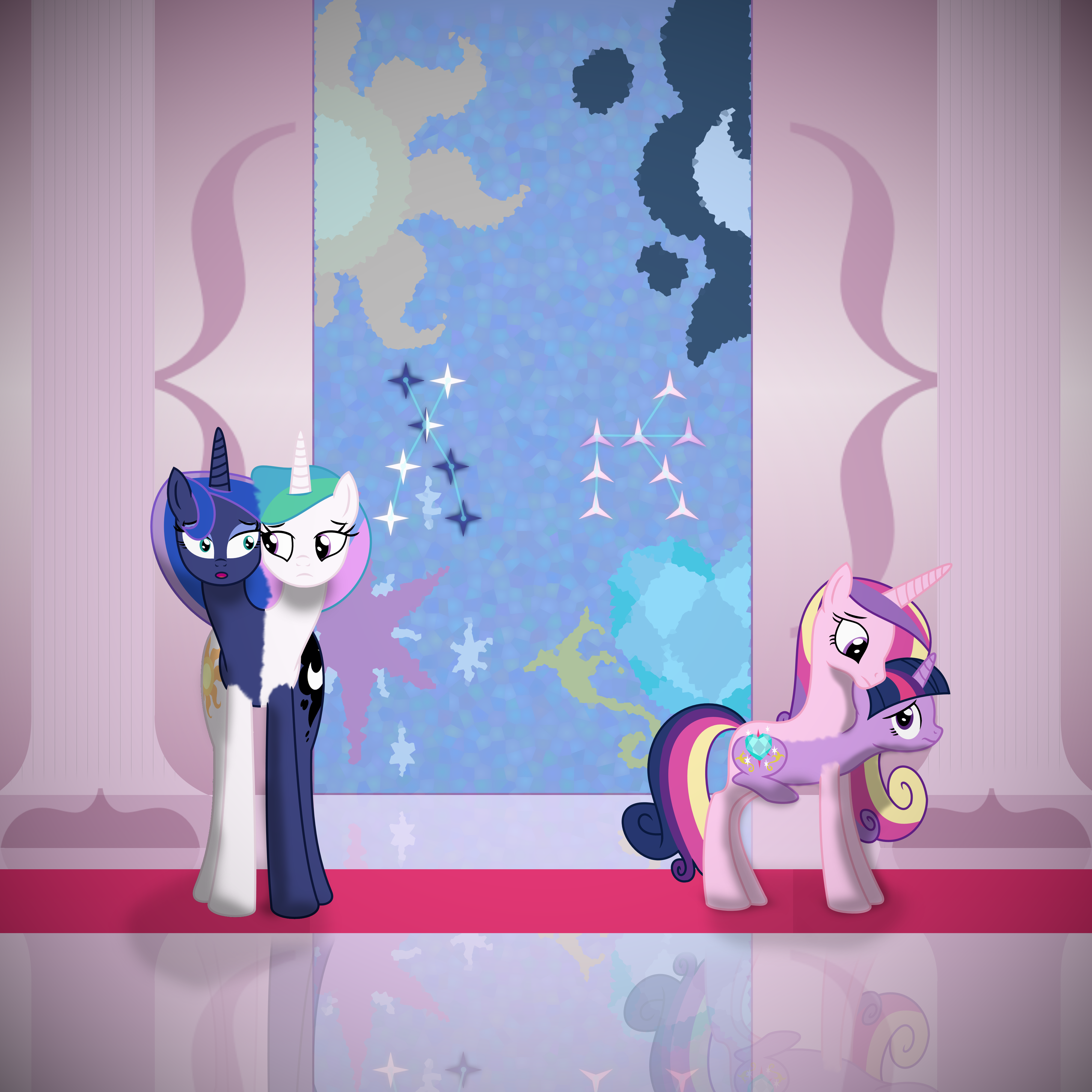 #1402262 - safe, artist:mlpconjoinment, princess cadance, princess ...