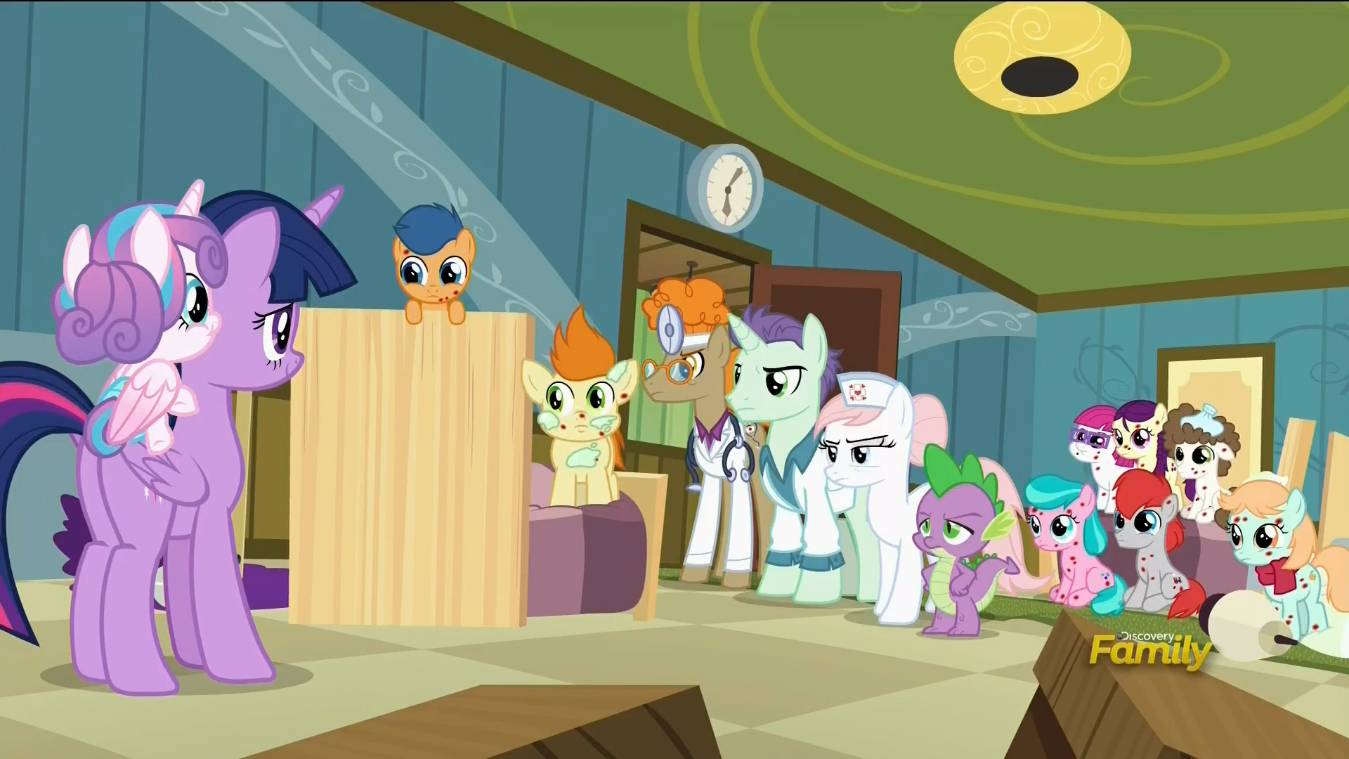 #1418713 - safe, screencap, aquamarine, boysenberry, doctor muffin top ...