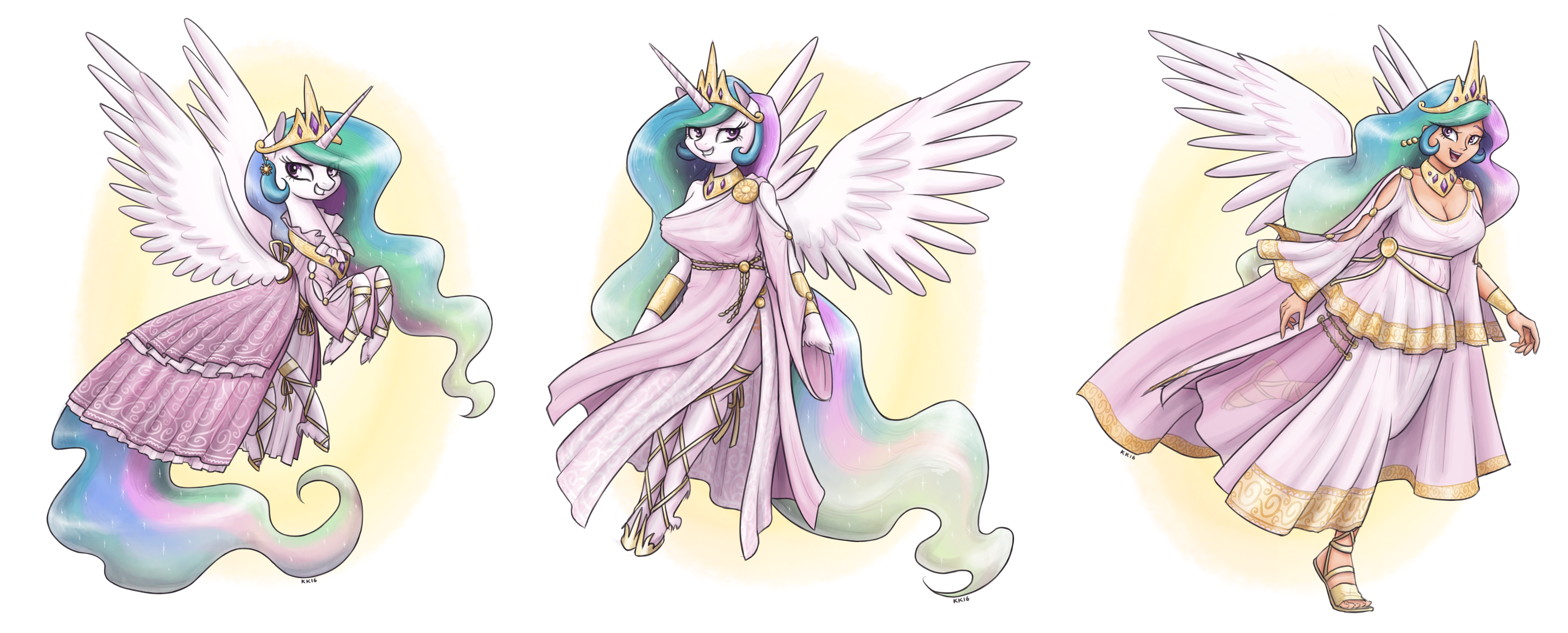 #1402860 - alicorn, anthro, anthro chart, anthro with ponies, arm ...