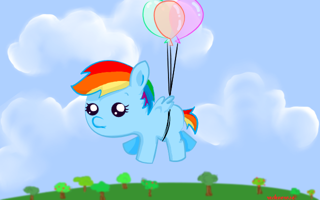 #1407299 - dead source, safe, artist:redeverose, rainbow dash, baby ...