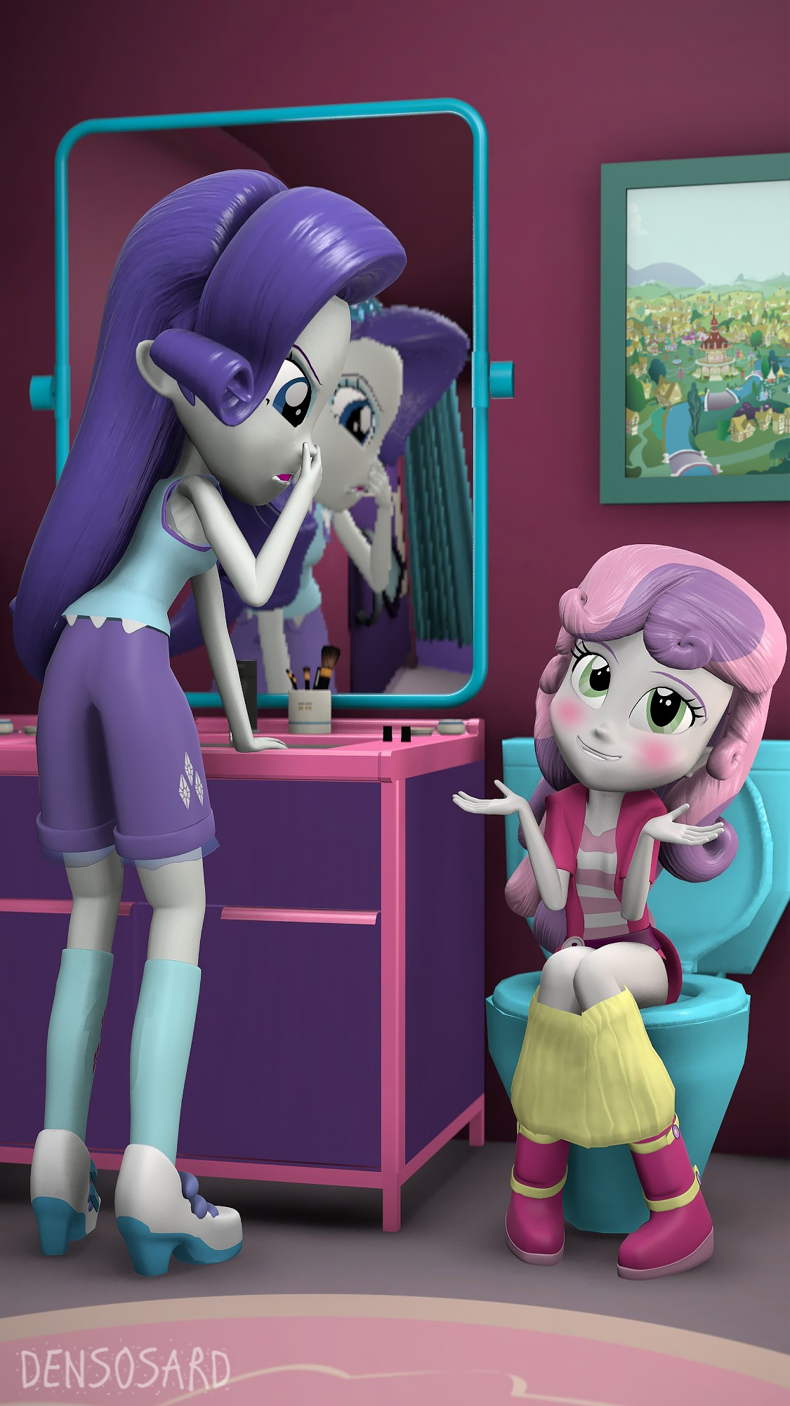 #1440180 - dead source, suggestive, artist:densosard, rarity, sweetie ...