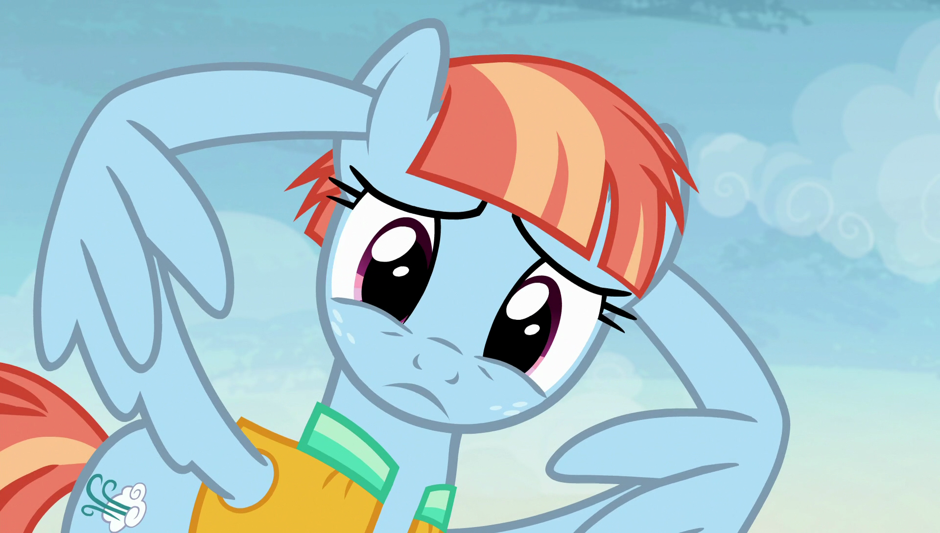 #1442916 - safe, screencap, windy whistles, pony, parental glideance ...