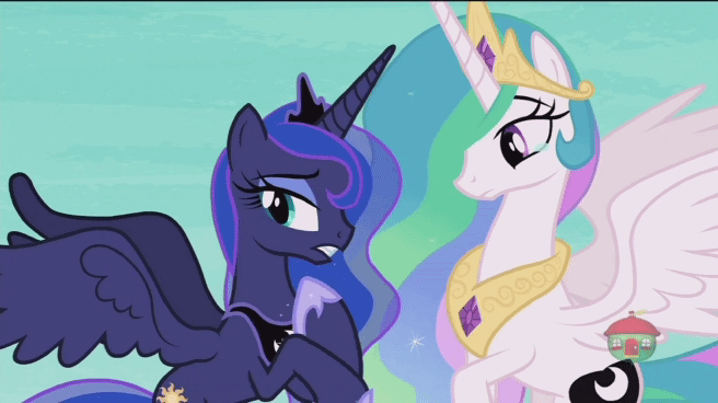 #1444791 - alicorn, animated, a royal problem, daybreaker, flying, gif ...