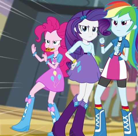 #1428637 - safe, screencap, cherry crash, pinkie pie, rainbow dash ...
