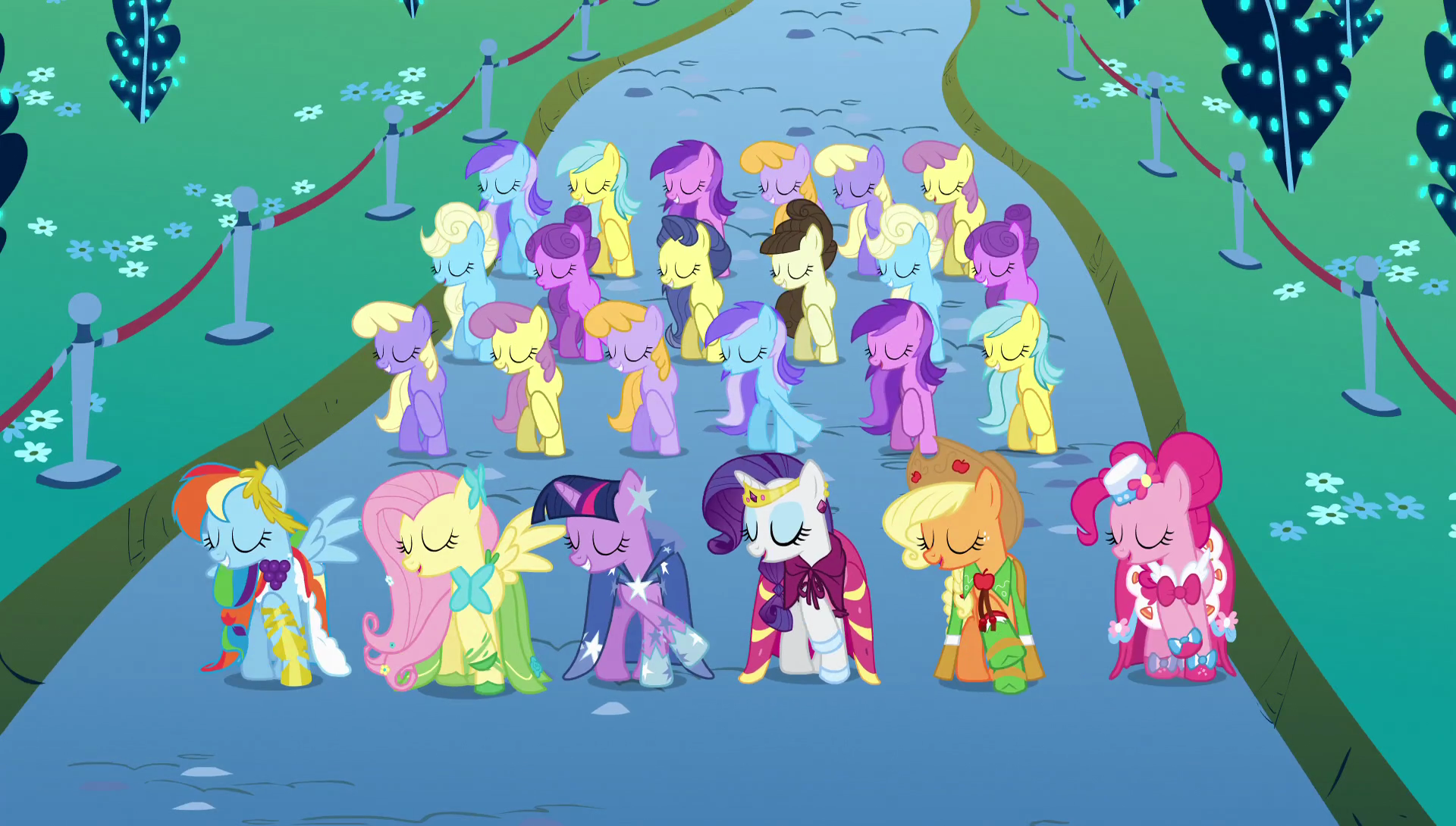 #1430464 - safe, screencap, amethyst star, applejack, diamond mint ...