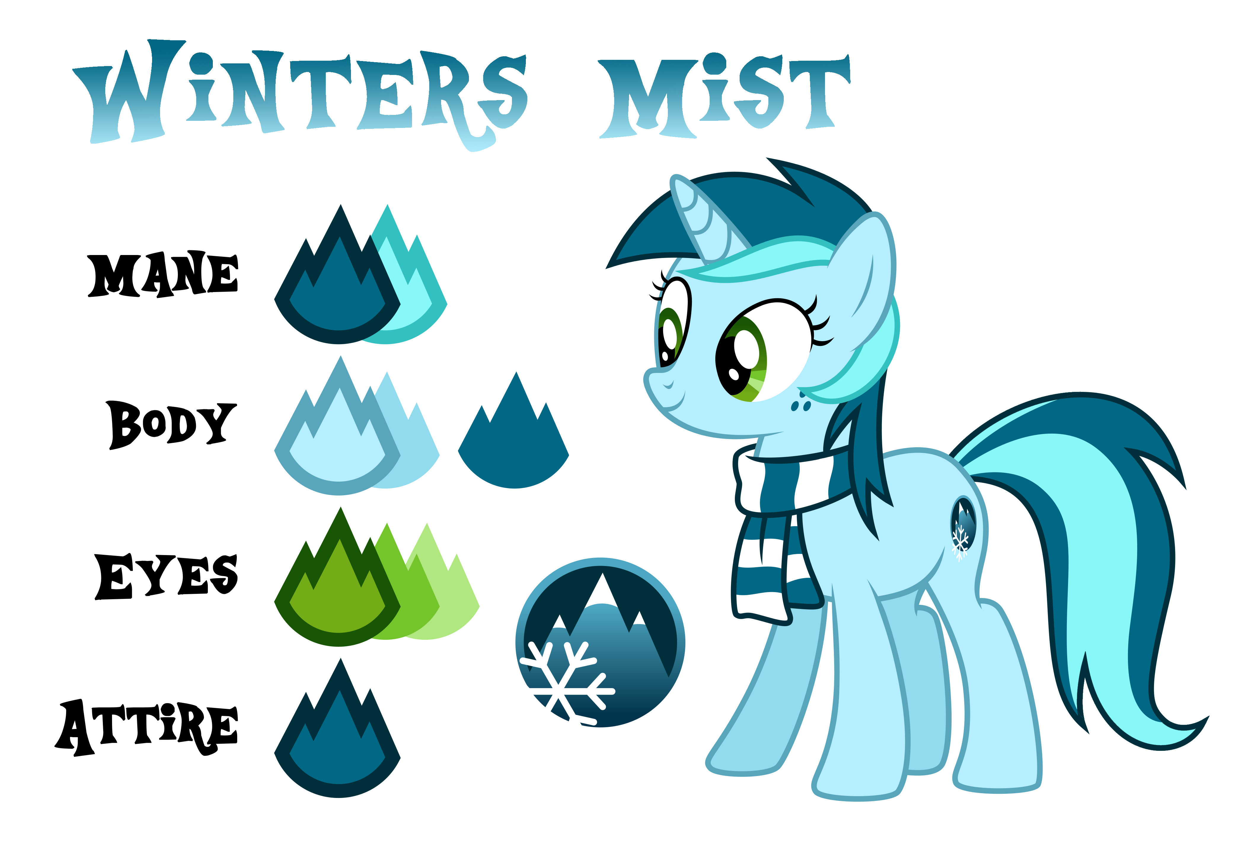 #1431180 - safe, artist:drakizora, oc, oc only, oc:winters mist, pony ...