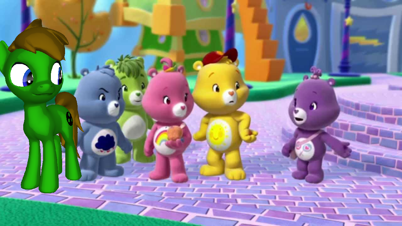 #1458826 - barely pony related, care bears, cheer bear, crossover ...