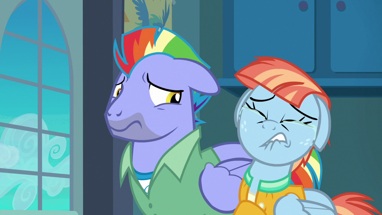 #1468731 - safe, screencap, bow hothoof, windy whistles, pony, parental ...