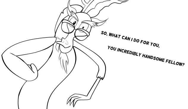 #1469189 - safe, derpibooru exclusive, discord, discordant harmony, g4 ...