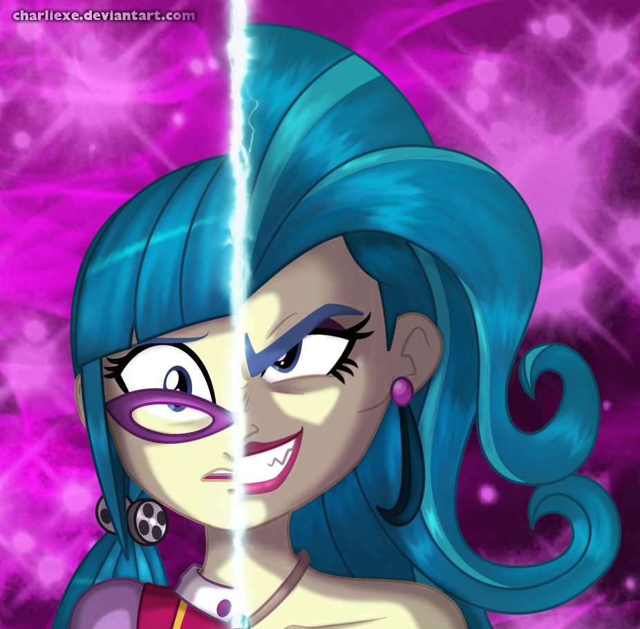 #1473080 - safe, artist:charliexe, juniper montage, equestria girls ...