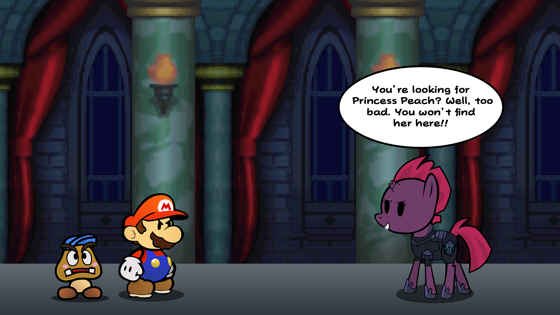 #1488425 - safe, artist:yoshigreenwater, tempest shadow, pony, g4, my ...