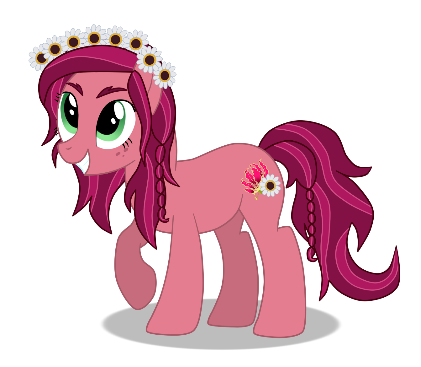 #1489318 - safe, artist:lightdeersanc, gloriosa daisy, pony, equestria ...