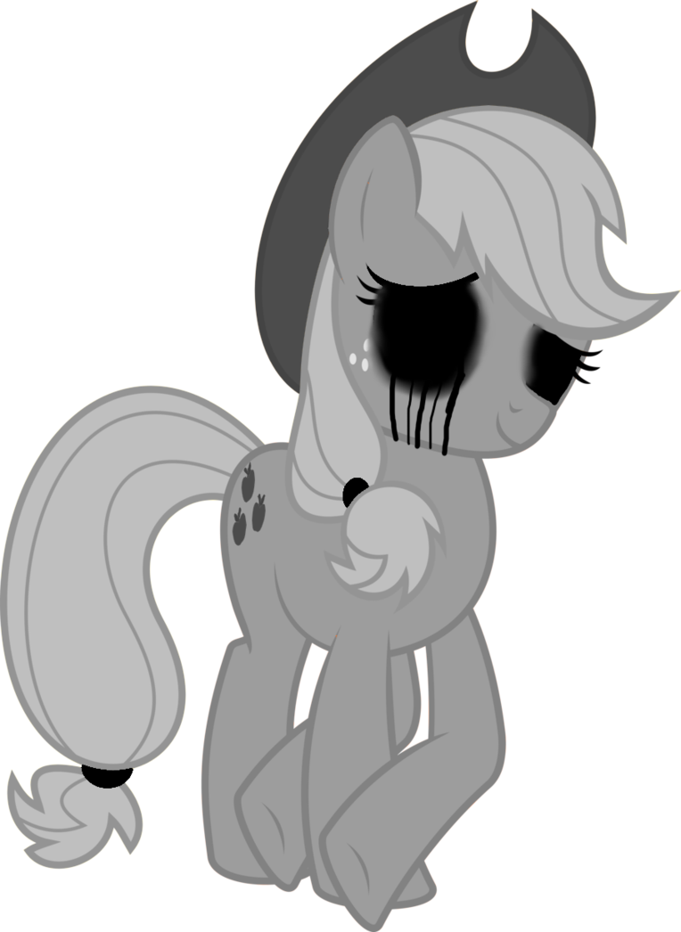 #1476646 - semi-grimdark, artist:angelacute234, applejack, pony ...